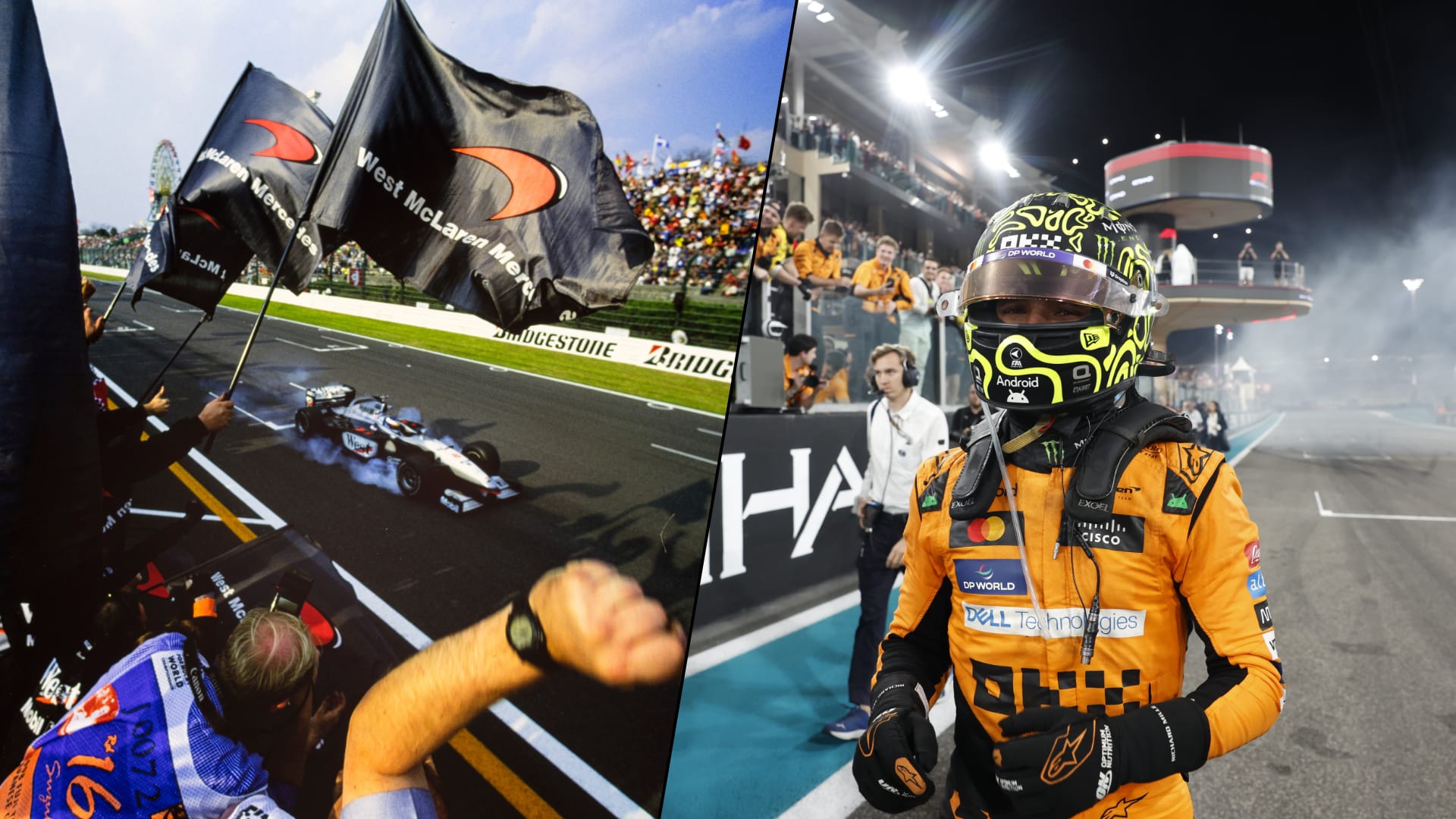 Lando Norris ‘so proud’ of McLaren as Abu Dhabi win ensures team take first constructors’ title ...